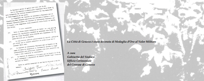 Sabato 11 marzo. Cerimonia Eccidio di Calvari | Genova contents.